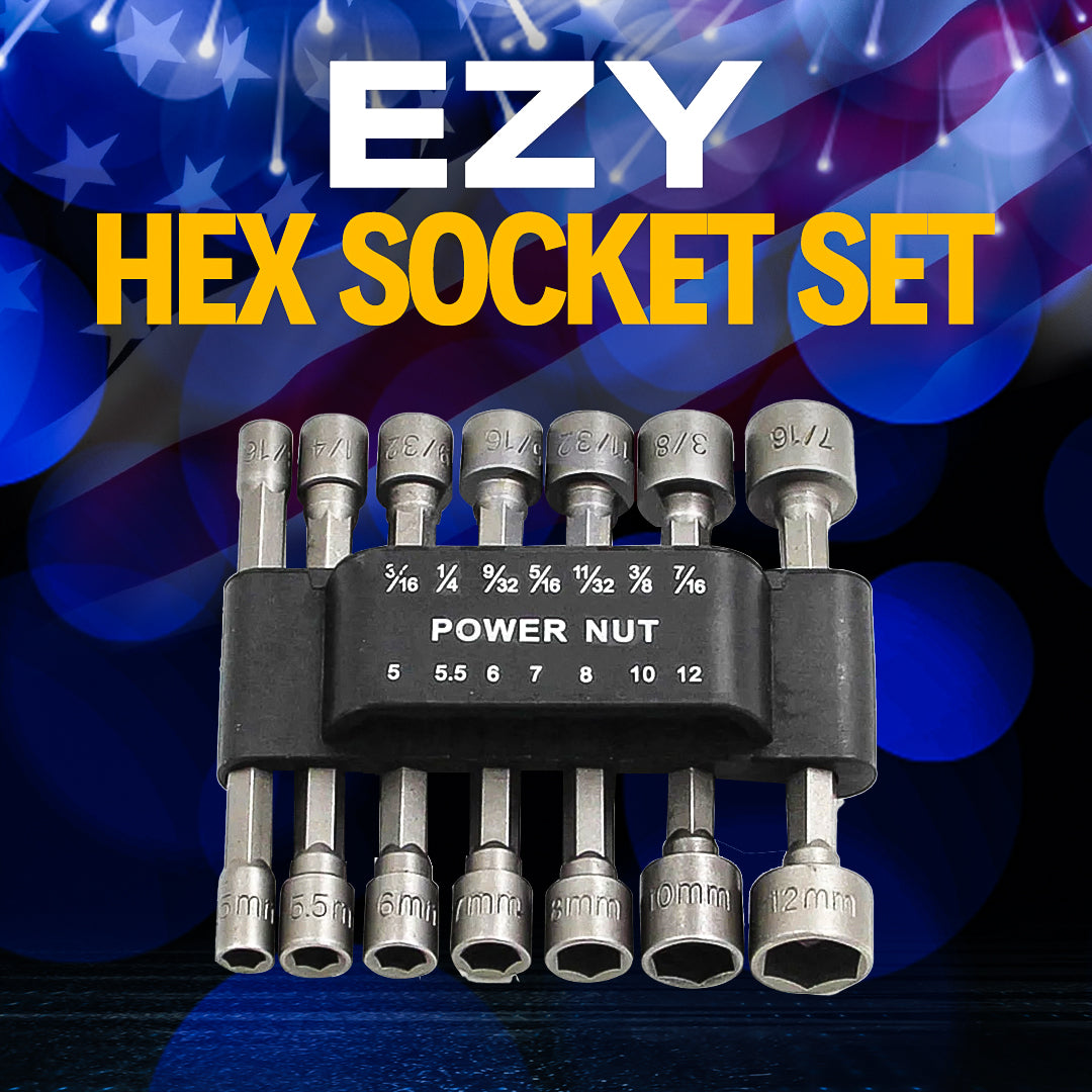 Ezy Hex Socket Set – Ezy Prime 🇺🇸